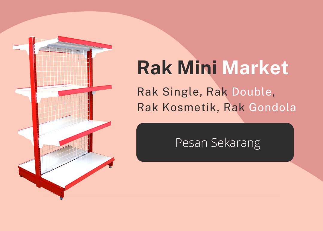 Rak Supermarket, Rak Minimarket, Mirip Rak Indomaret
